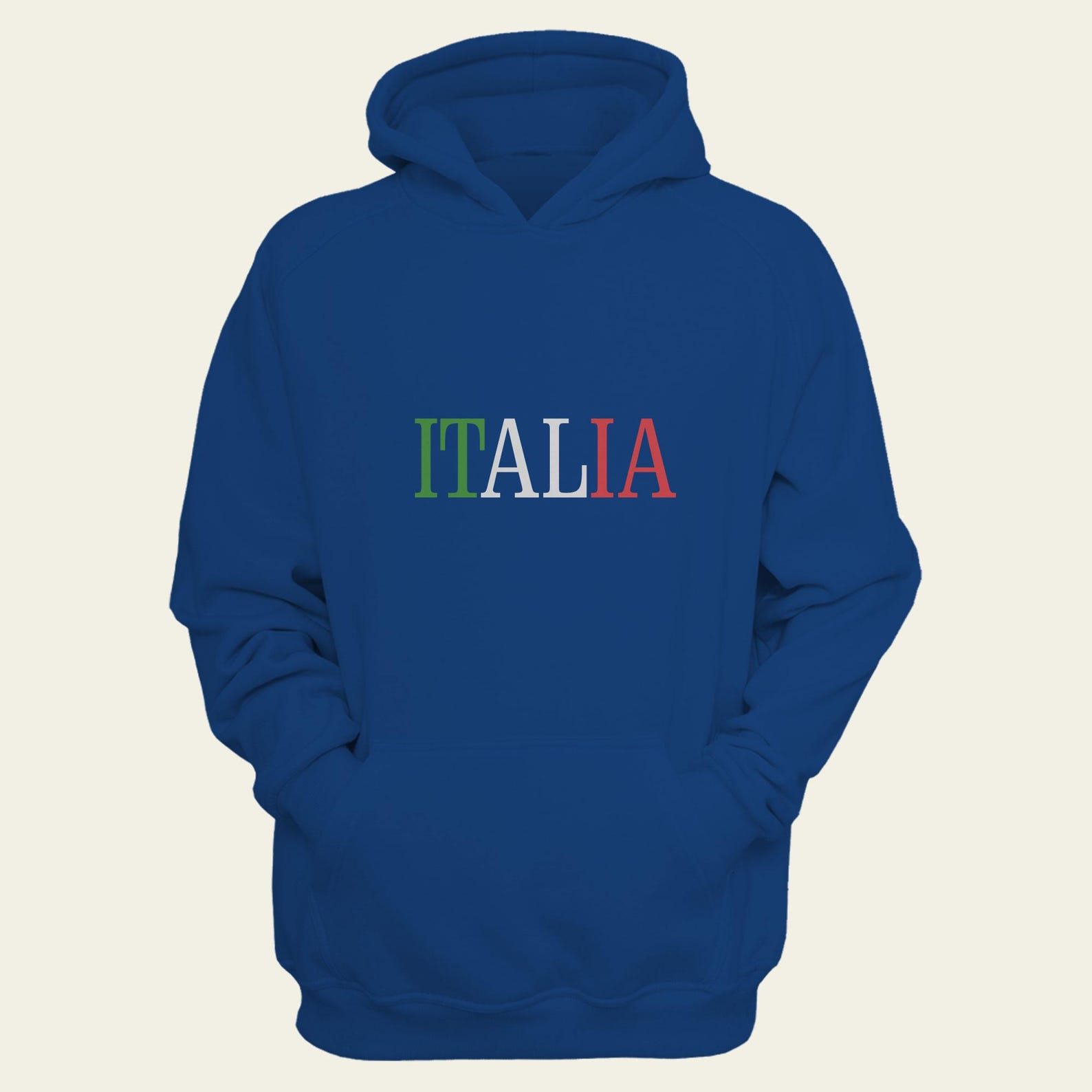 Hoodie With Italia - Custom Italian Flag Hoodie With Name & Number ...