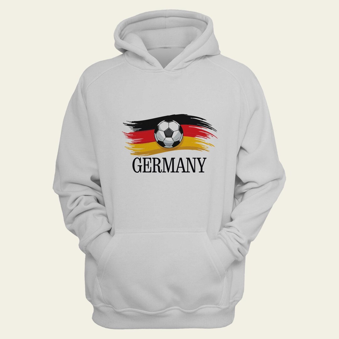 German Soccer Flag Hoodie - Custom Germany Flag Hoodie With Name ...