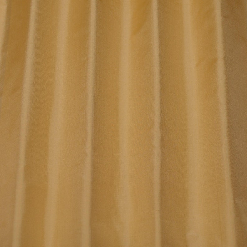 Gold Tissue Taffeta Silk 100% Silk Fabric by the Yard - Etsy