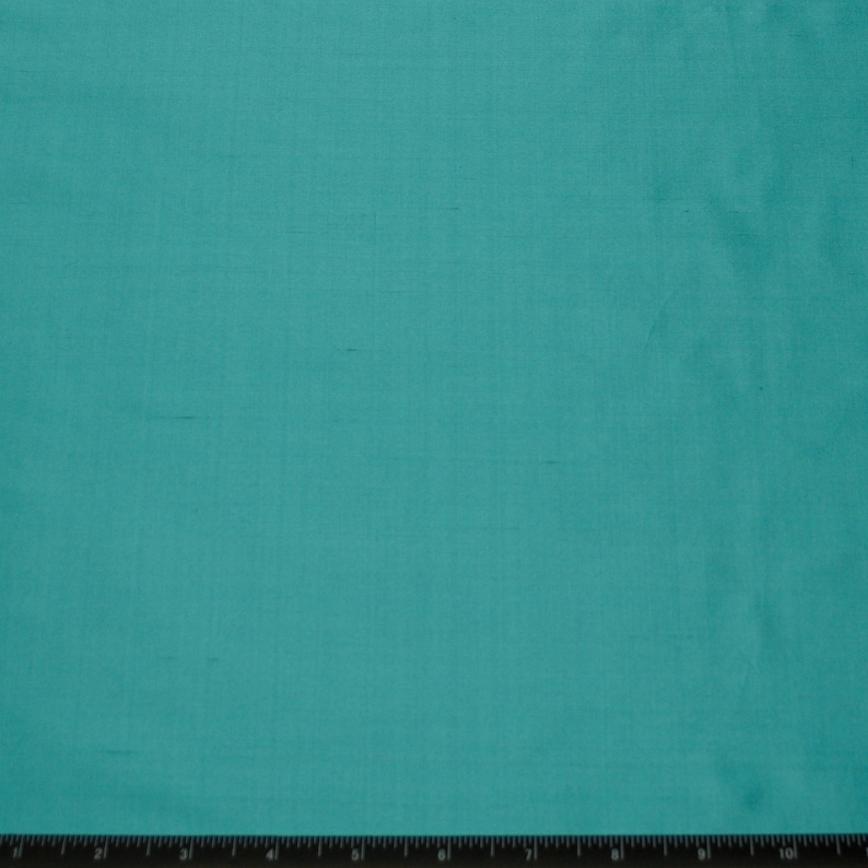 Seda de Shantung Azul Turquesa Tela 100% Seda 54 de - Etsy España