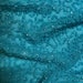 Turquoise Silk Chiffon Embroidery With Bugle and Round Beads, 100% Silk ...