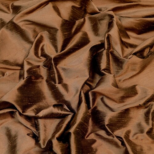 Iridescent Raspberry Pink Dupioni Silk 100% Silk Fabric | Etsy