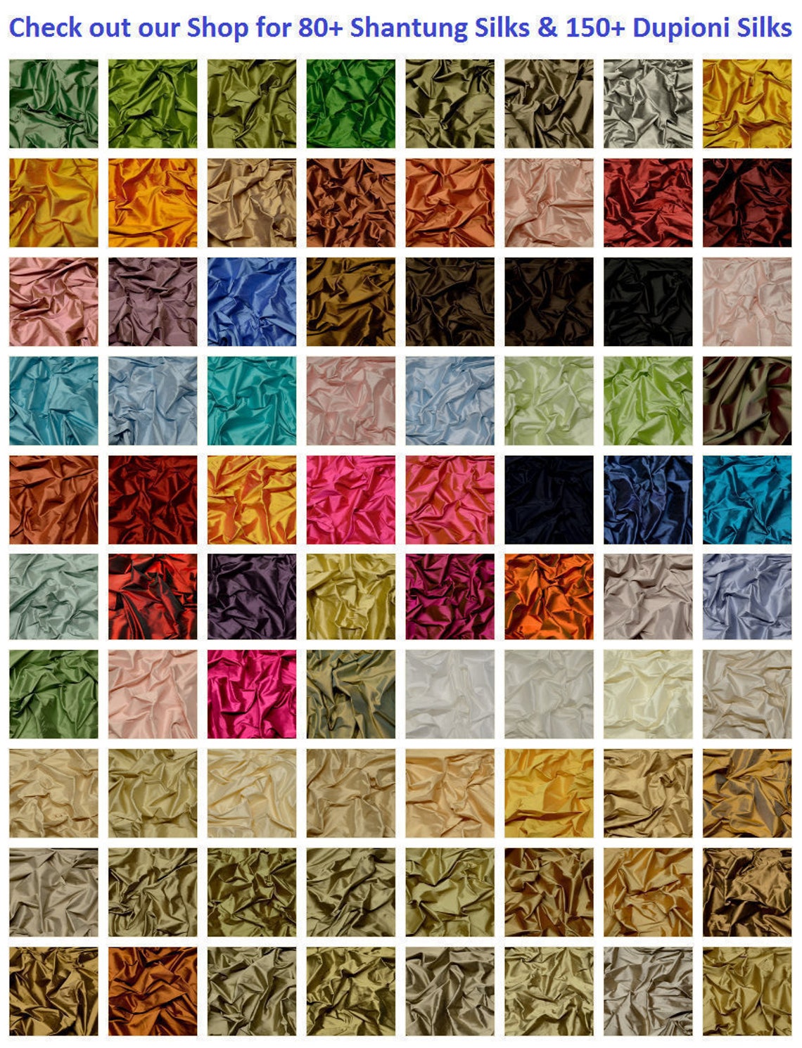 Iridescent Butter Shantung Silk 100% Silk Fabric 54 - Etsy