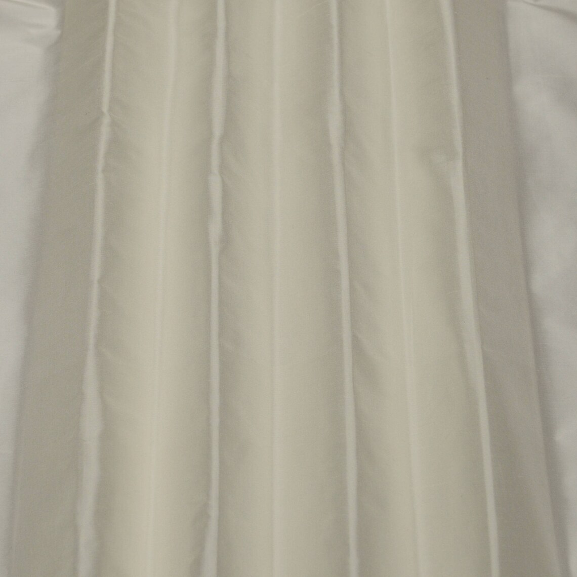 Iridescent Ivory White Shantung Silk, 100% Silk Fabric, 54" Wide, by ...