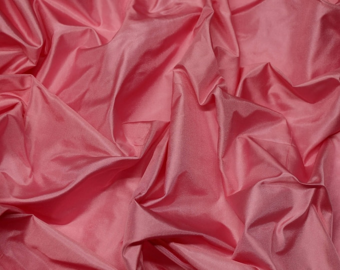 Dusty Rose Pink Tissue Taffeta Silk 100% Silk Fabric by the - Etsy