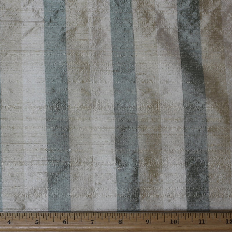 Stripe Silk Fabric - Etsy