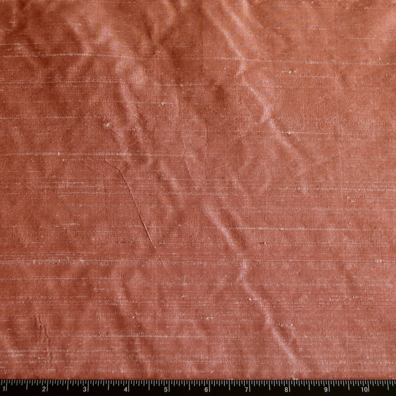 Iridescent Dusty Rose Dupioni Silk 100% Silk Fabric 44 - Etsy