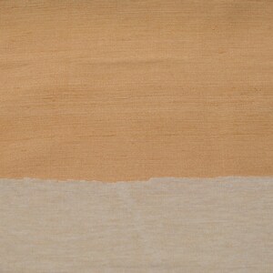 Peach Tassah Silk With Cotton Backing 100% Raw Silk Fabric, 54" Wide ...