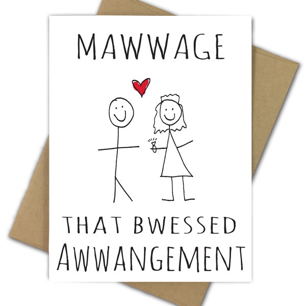 Mawwiage - Etsy