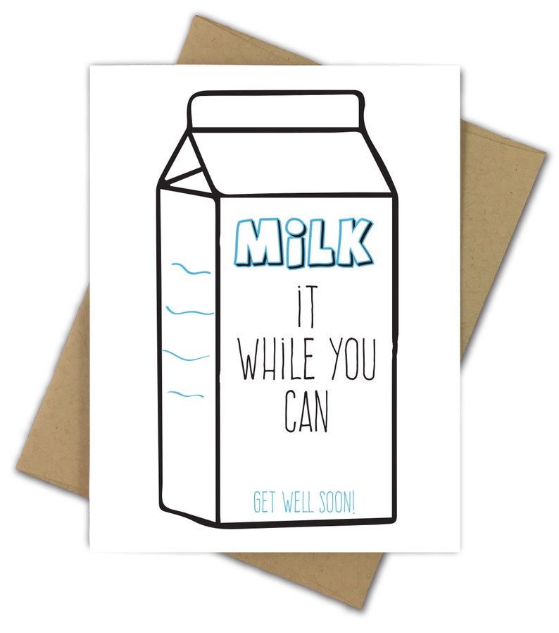 Greeting Card | Get Well Soon Card | Get Well | Feel Better | Sick ...