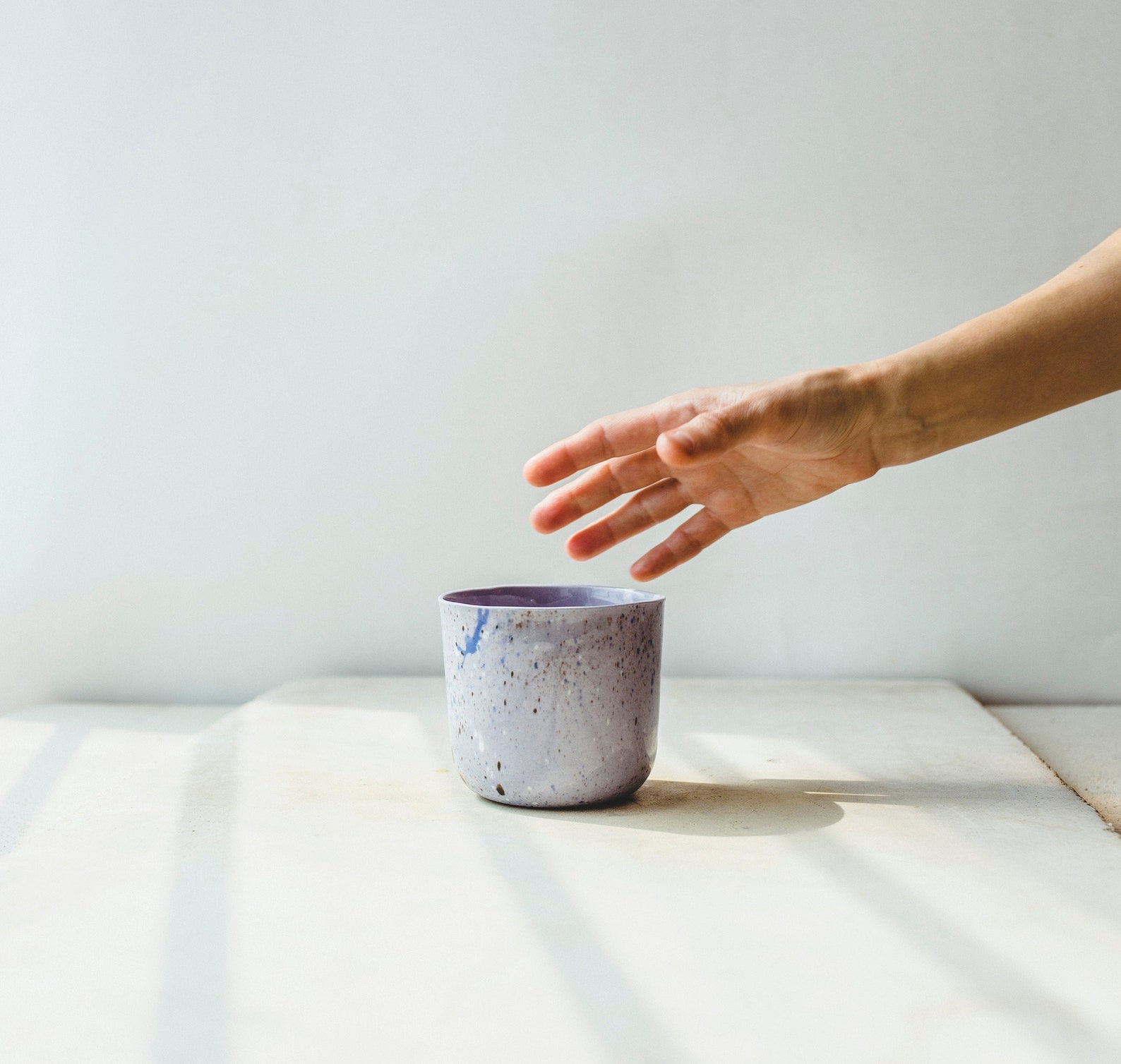 Modern Ceramics Hand Painted Mug Pottery Coffee Mugs Ceramic | Etsy