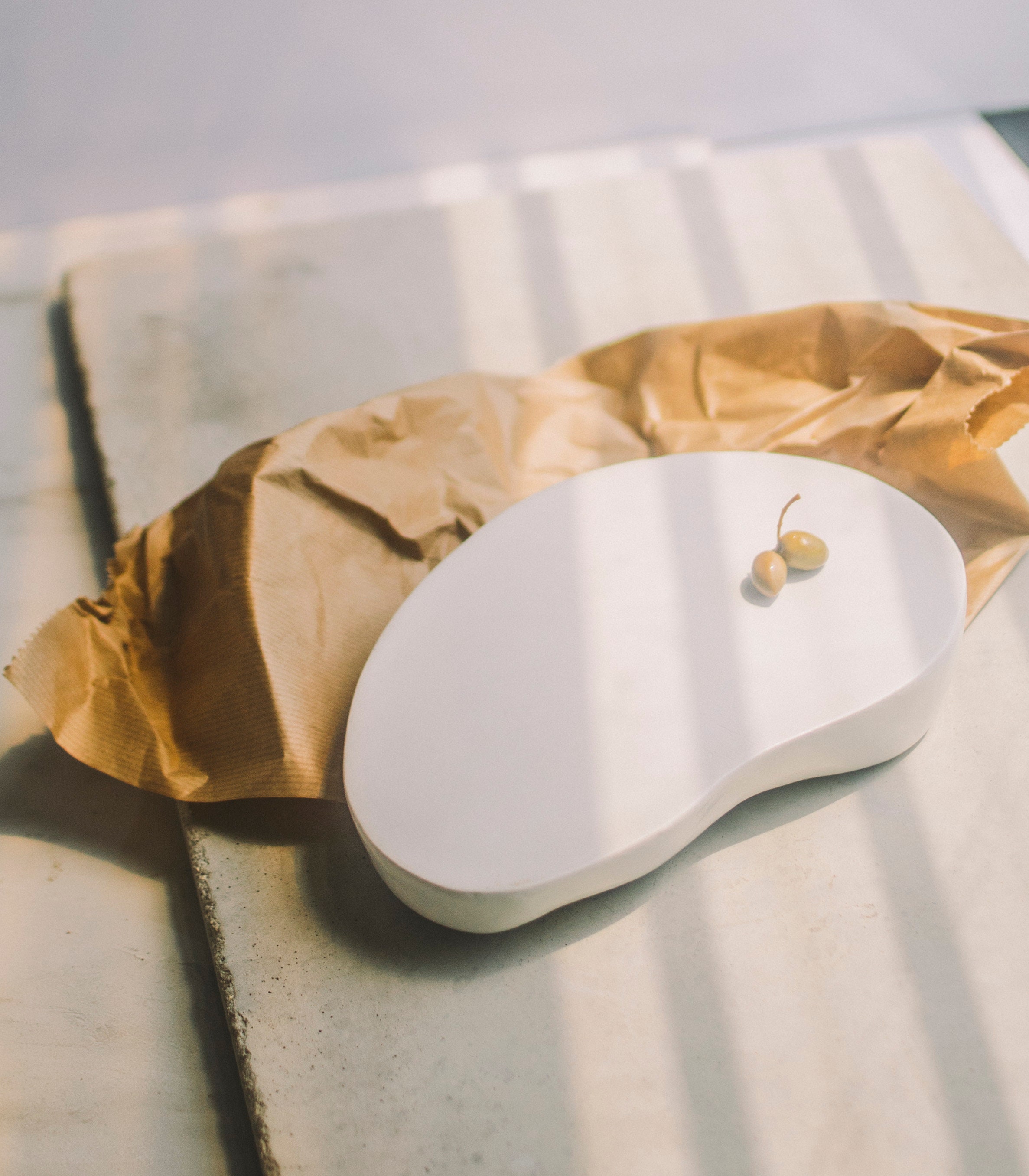 Handmade Pottery Porcelain Dish Ear Shaped Decorative Bowl | Etsy
