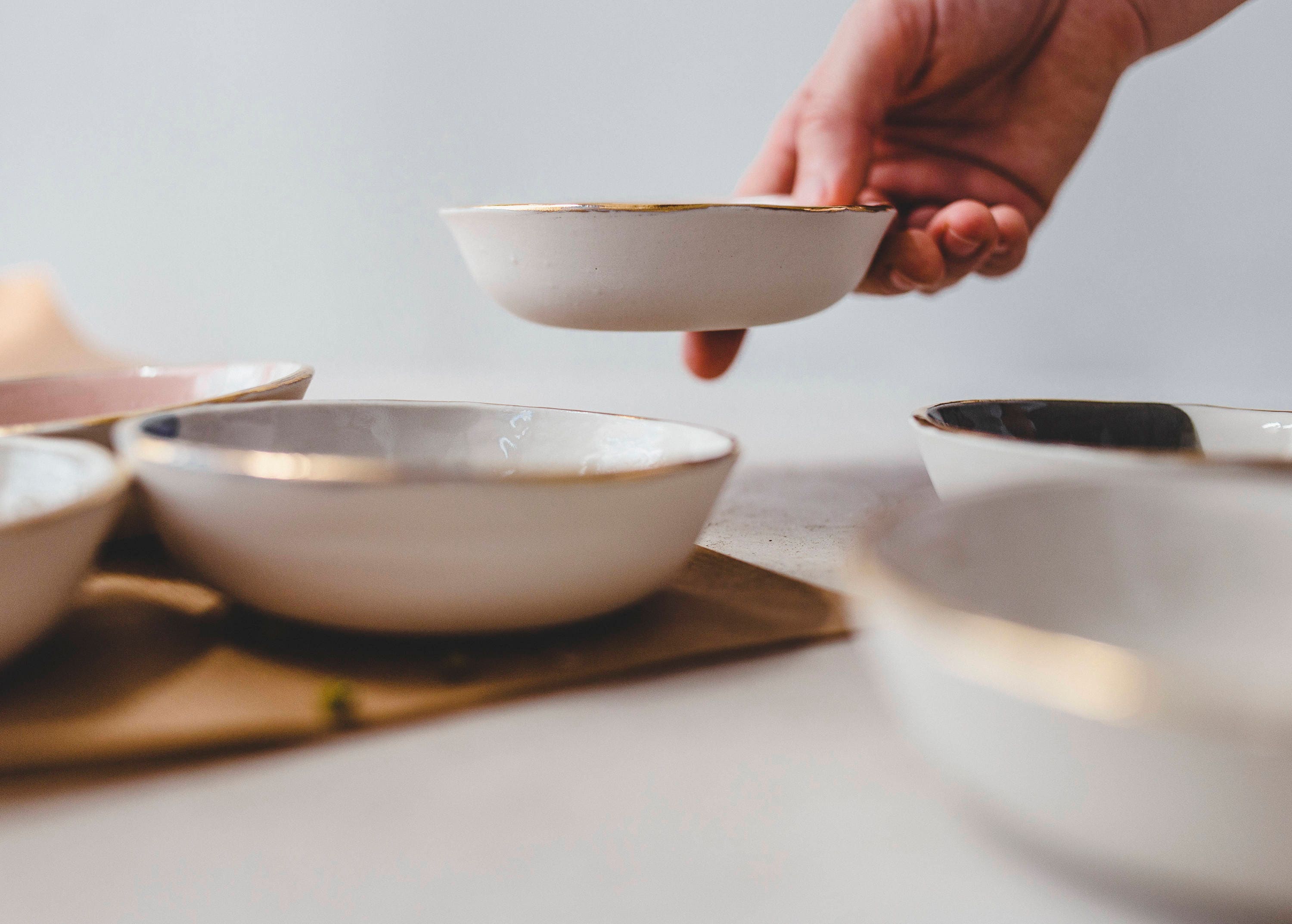 Small Pottery Bowl Jewelry Organizer Ceramic Bowl Ring Dish - Etsy