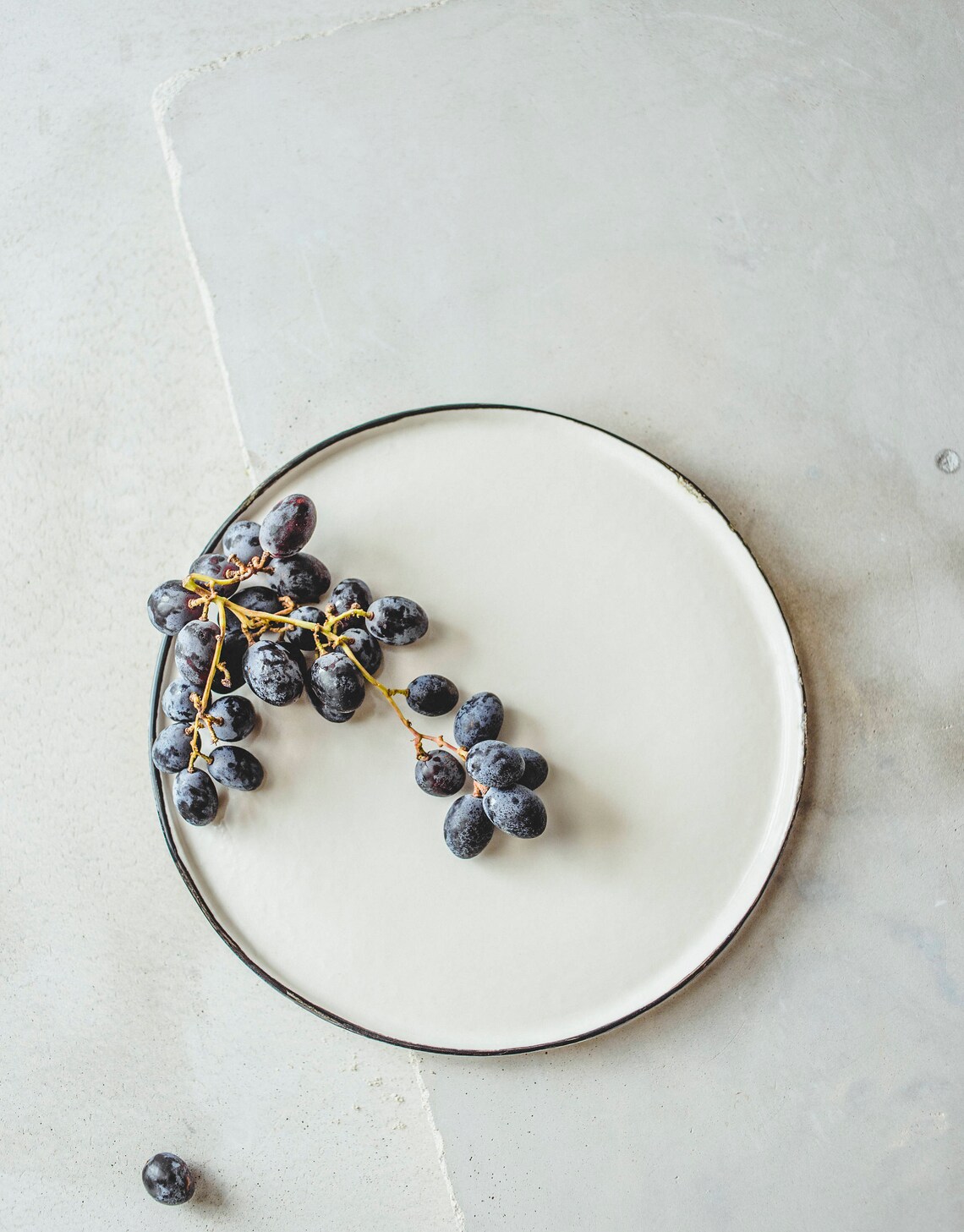 Dinner Plate Pottery Modern Ceramic Plate White Pottery - Etsy