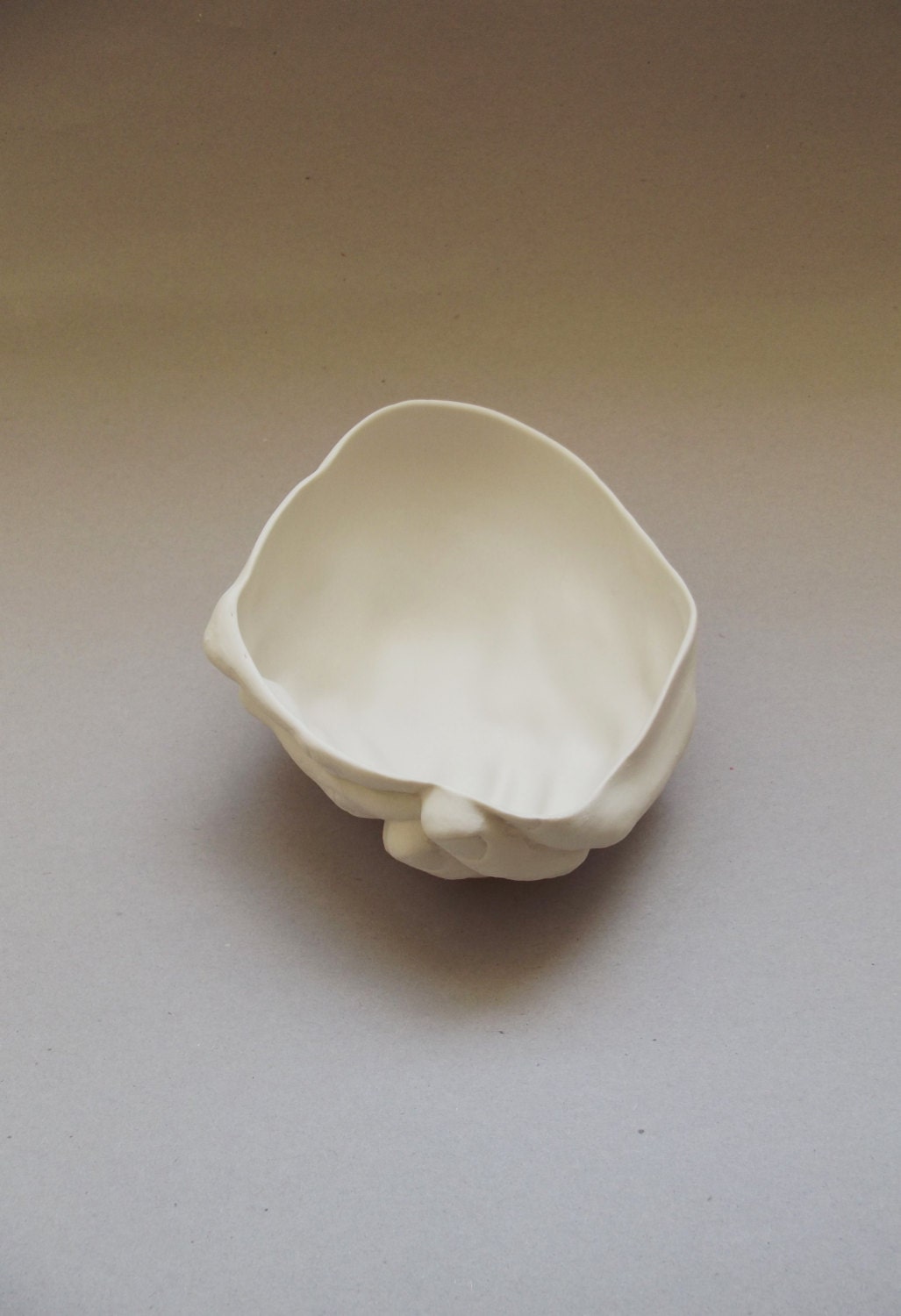 Ceramic Hand Bowl Handmade Porcelain Dish Jewelry Holder Succulent ...