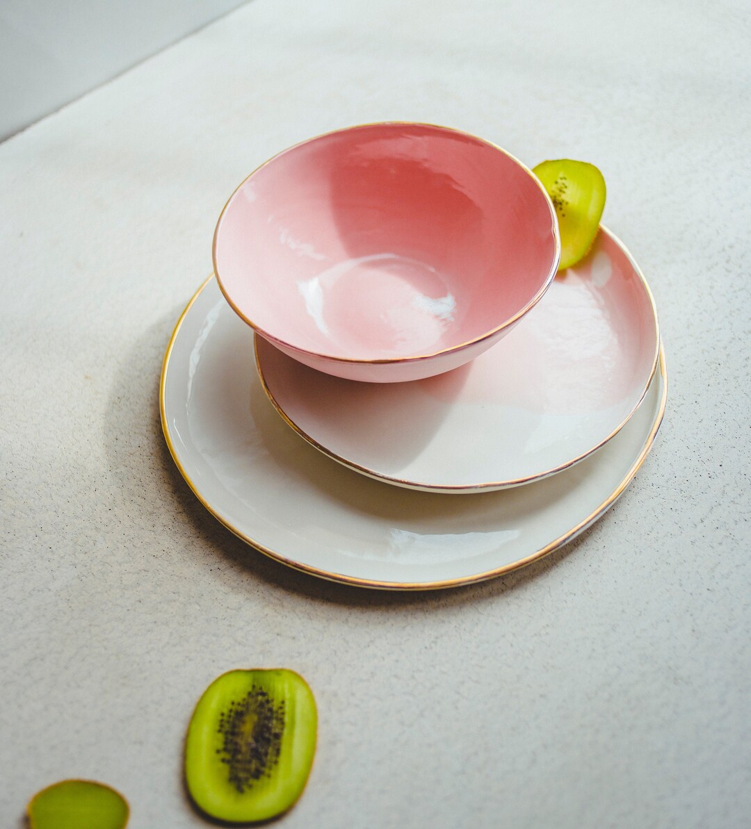 Dinner Set Ceramic Dinnerware Set Soup Bowls Dinner Plates Cake Plate ...