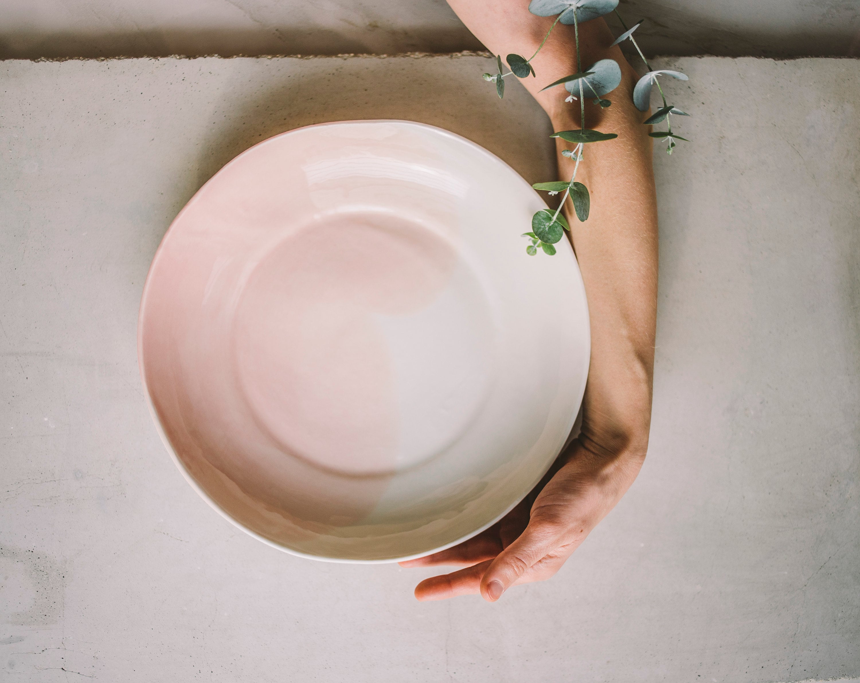 Ceramic Plate Dinner Plates Pottery Dinnerware Fruit Bowl | Etsy