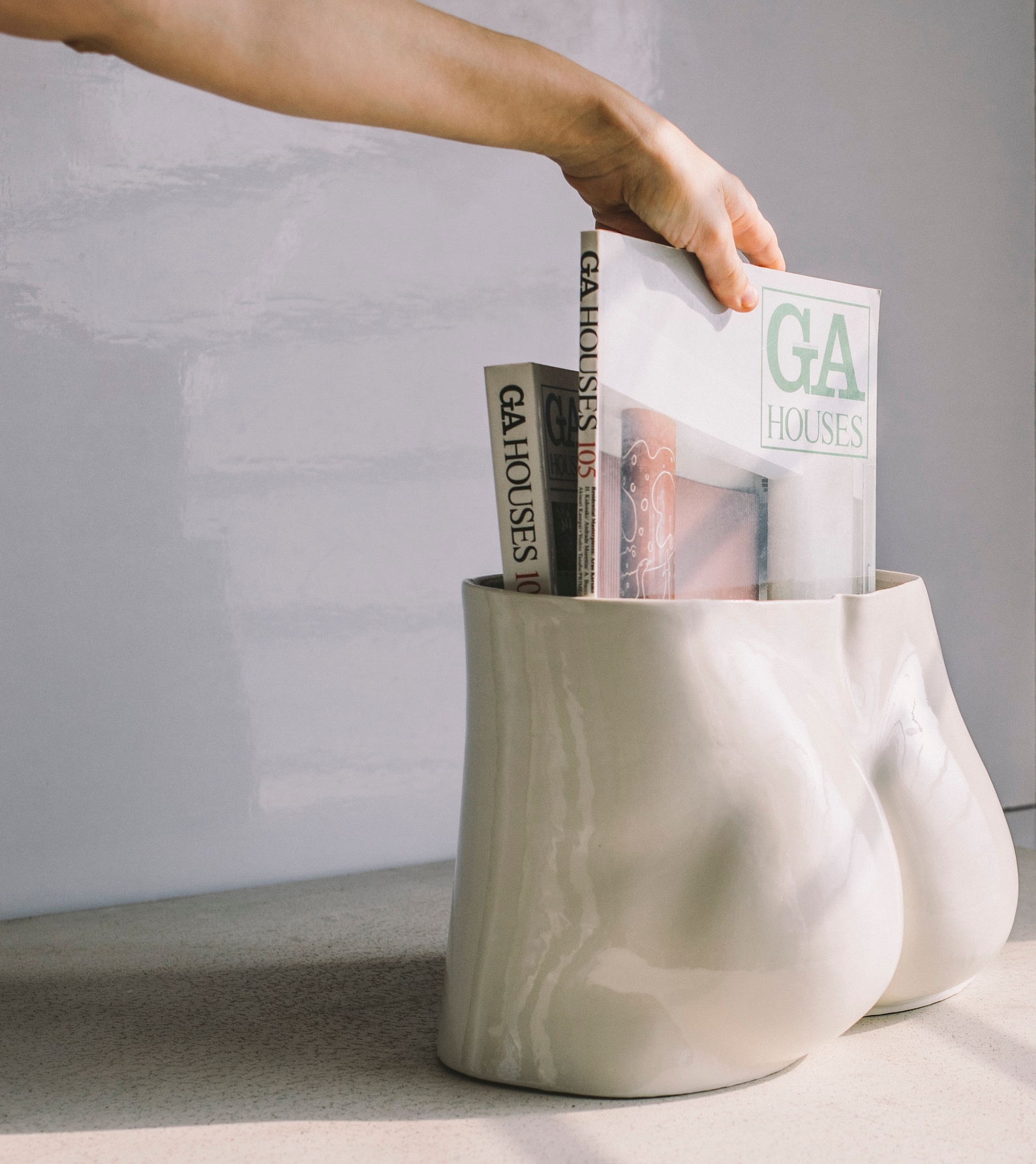 Nude Male Torso Sculpture Butt Planter Pot Magazine Rack - Etsy Israel