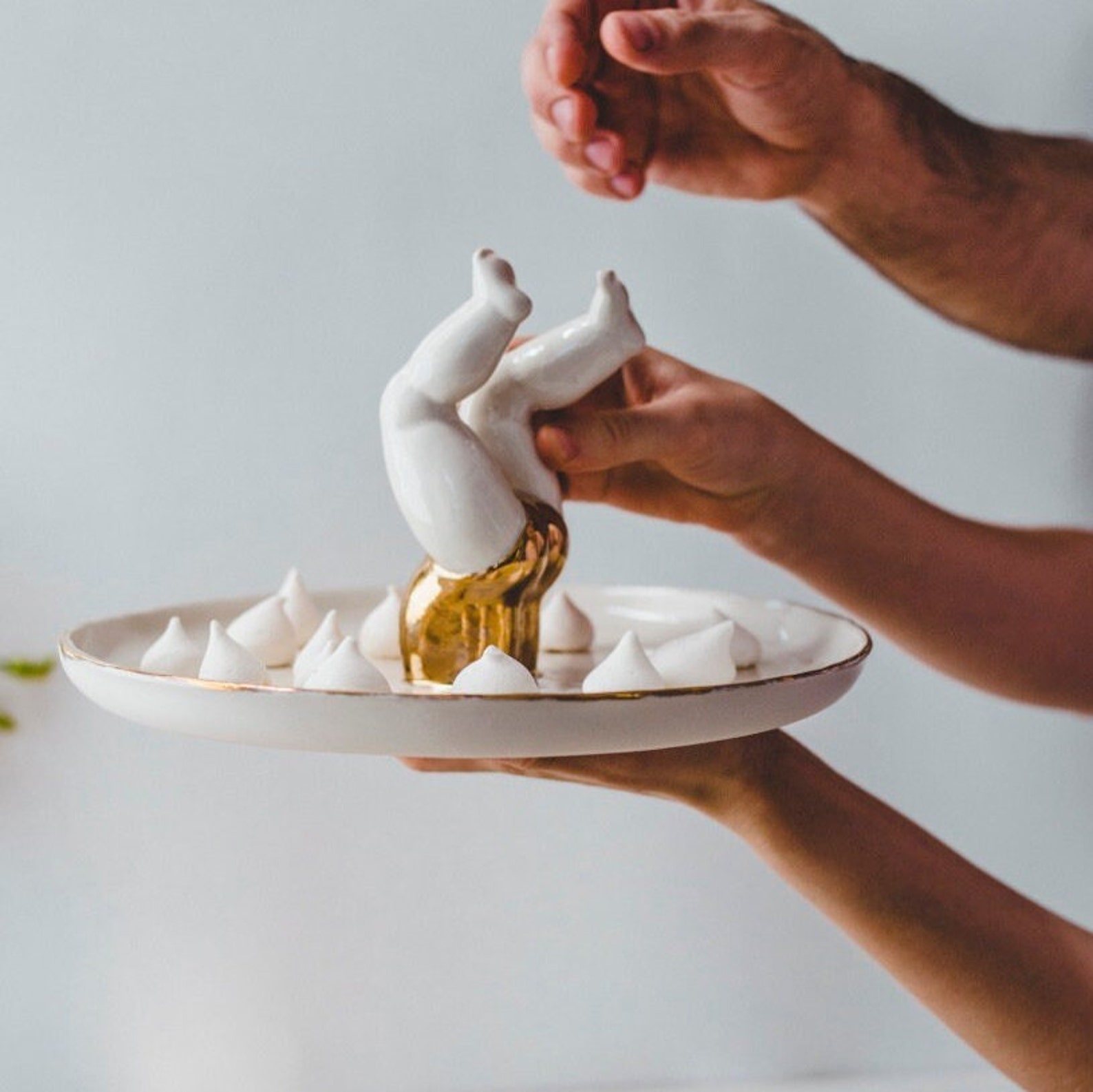 Modern Serving Tray Coffee Table Decor Catch All Tray Bathroom Vanity ...