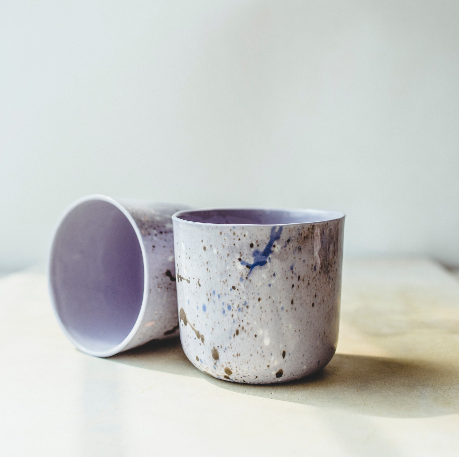 Modern Ceramics Hand Painted Mug Pottery Coffee Mugs Ceramic | Etsy