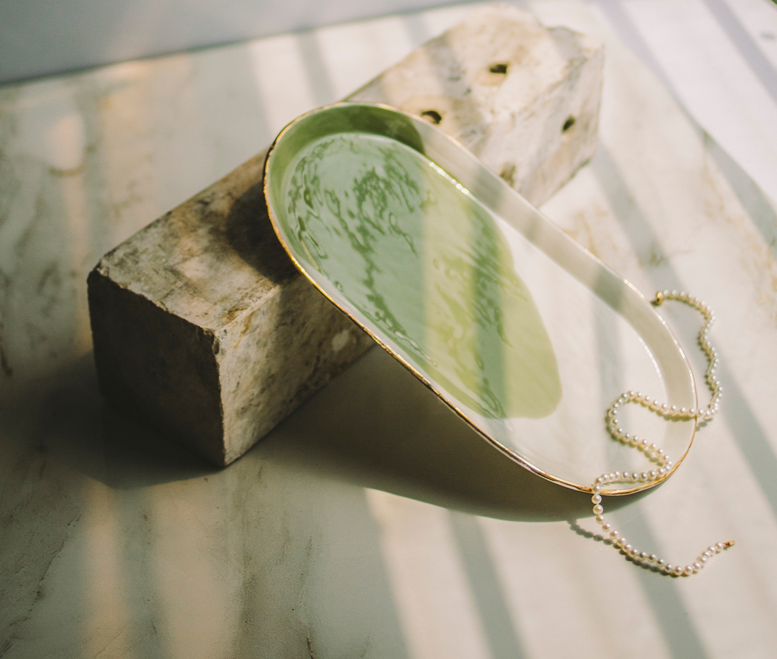 Ceramic Vanity Tray Perfume Tray Bathroom Accessories Coffee | Etsy