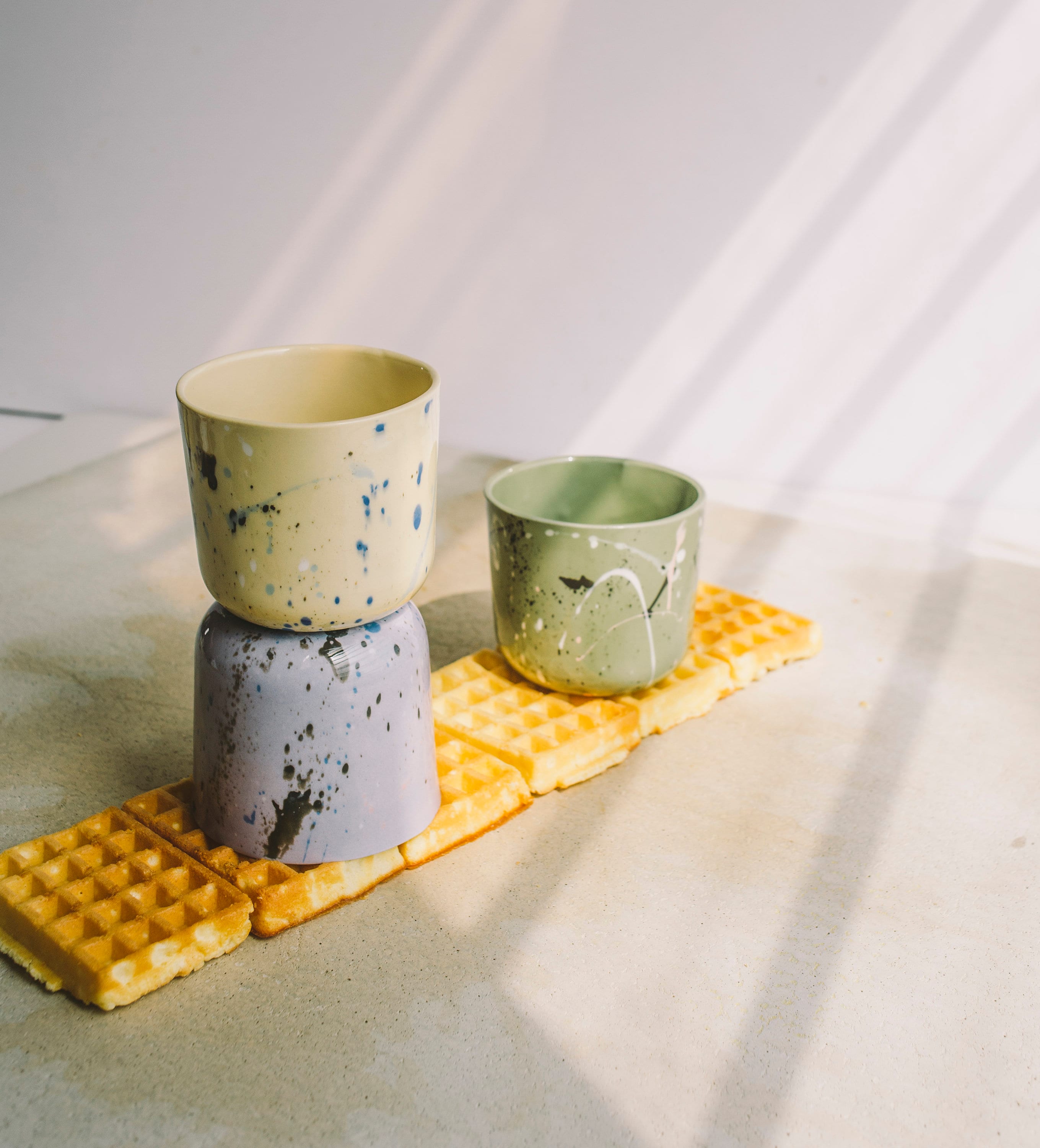 Modern Ceramics Hand Painted Mug Pottery Coffee Mugs Ceramic | Etsy