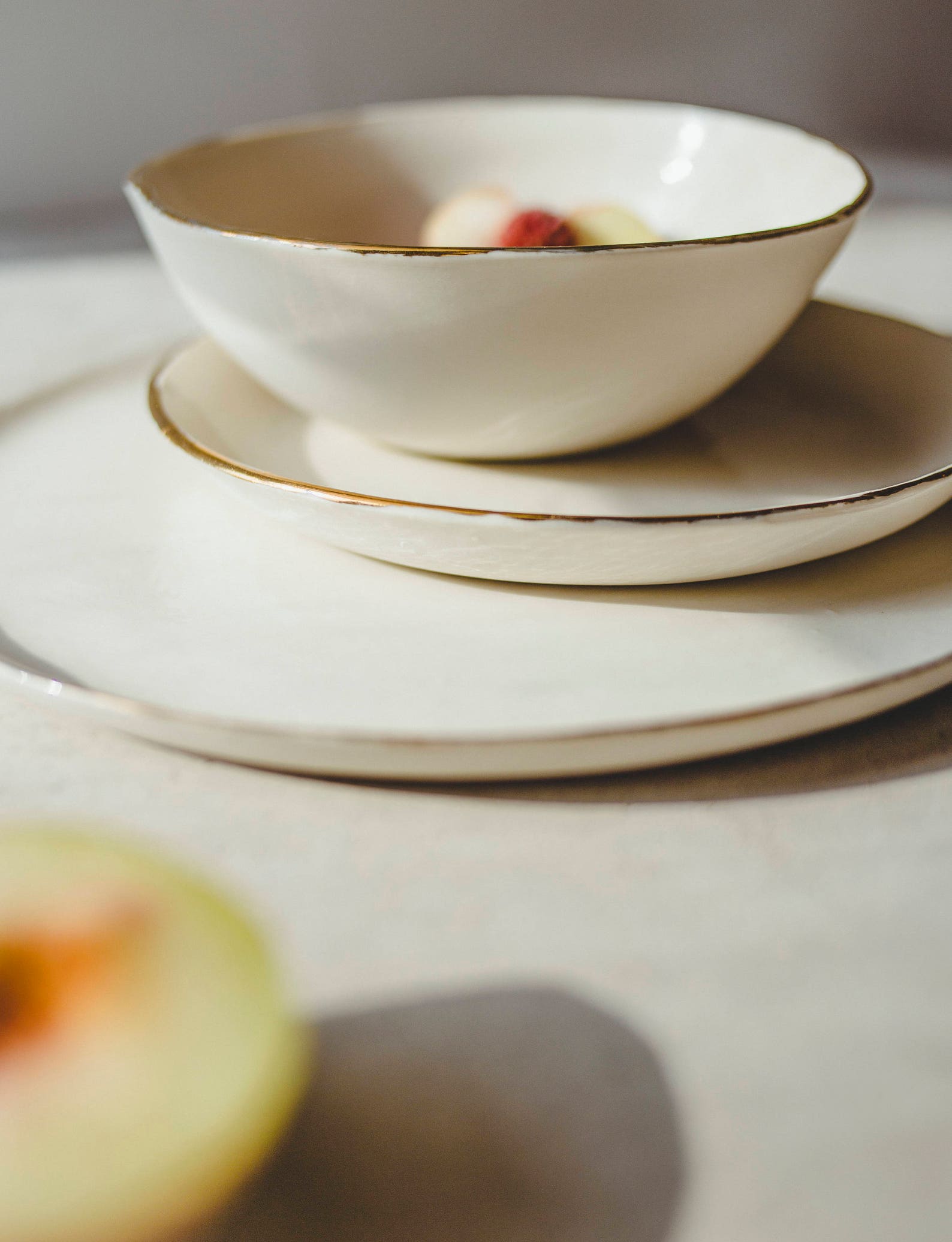 Pottery Plates Pottery Bowl Dinner Set Soup Bowl Dinner Plates - Etsy