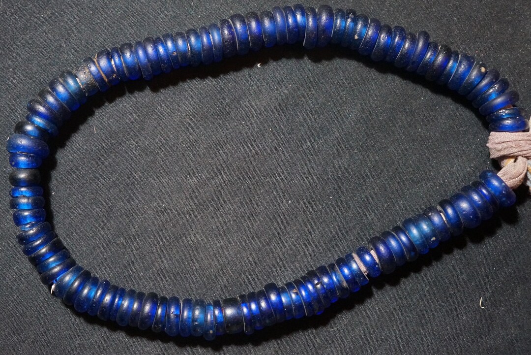Antique Dutch Donuts or Annular Beads From the African Trade. 11x3mm Mm ...