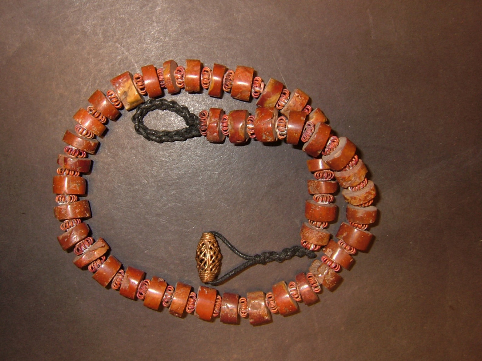 African Pipestone boxite From Ghana and Copper Hand Made - Etsy
