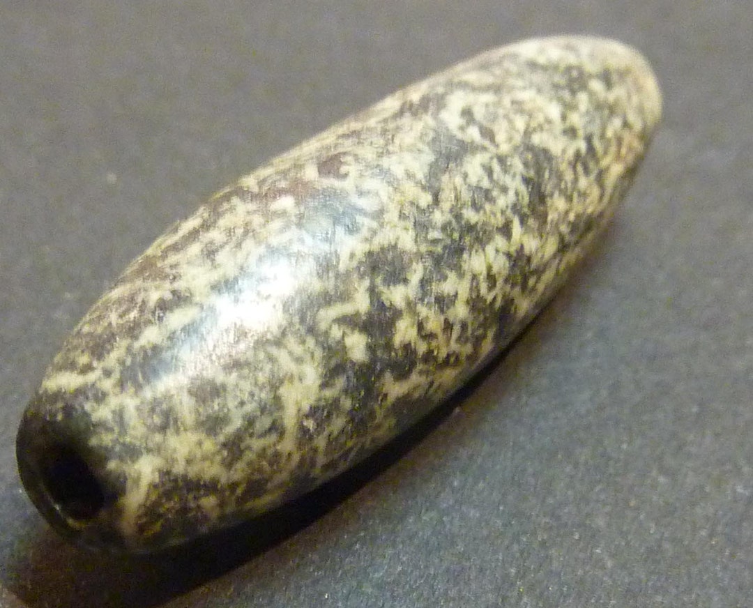 GB (# 4) One Ancient Granite Bead From Mauritania African Trade, From ...