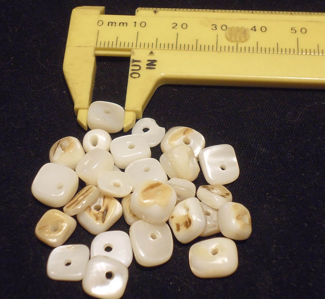 Mothe Rof Pearl, About 10x4 Mm, 25+ Pieces in 3" Tube. (MOP Tube) - Etsy
