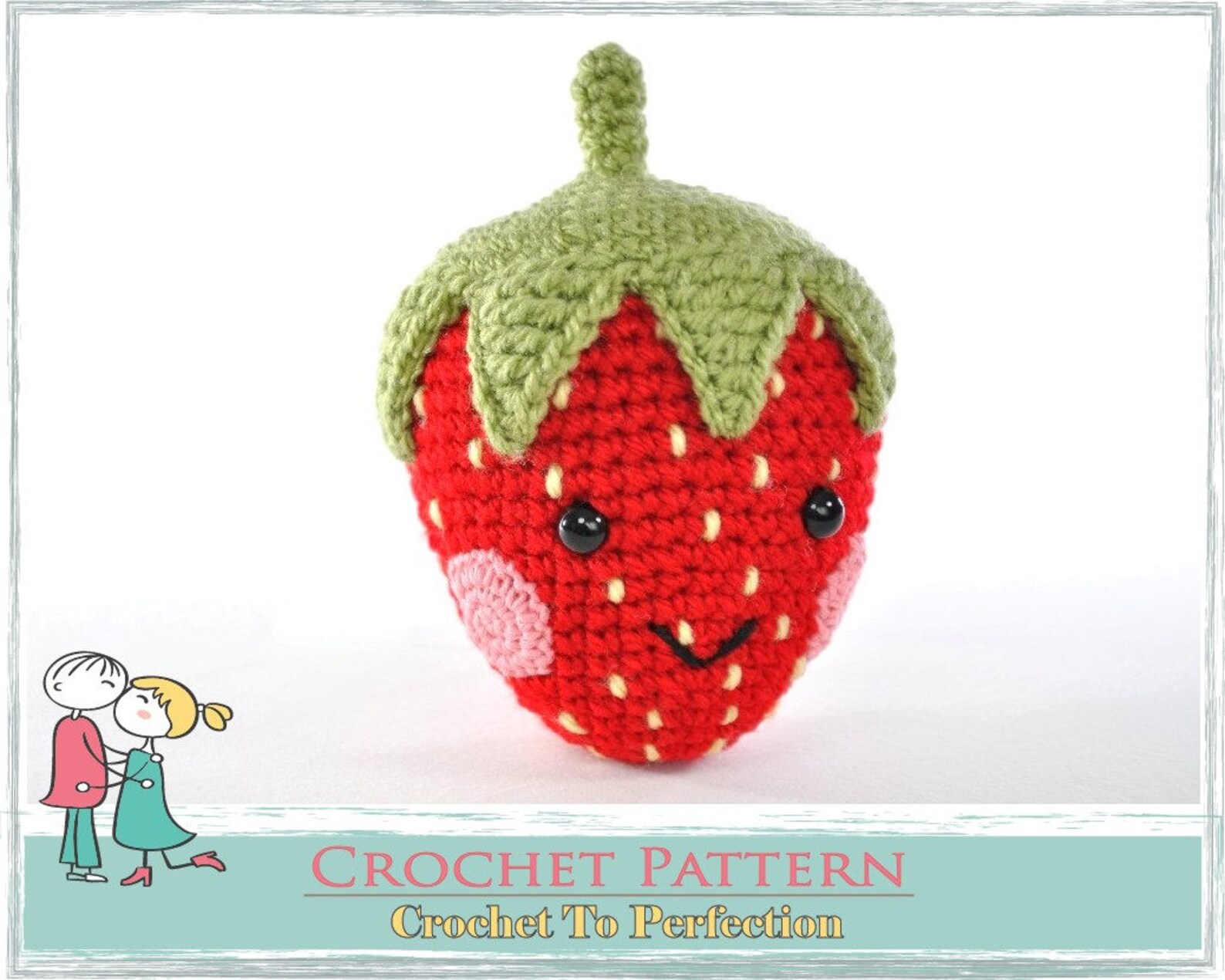 Amigurumi Pattern Strawberry Crochet Amigurumi Pattern | Etsy