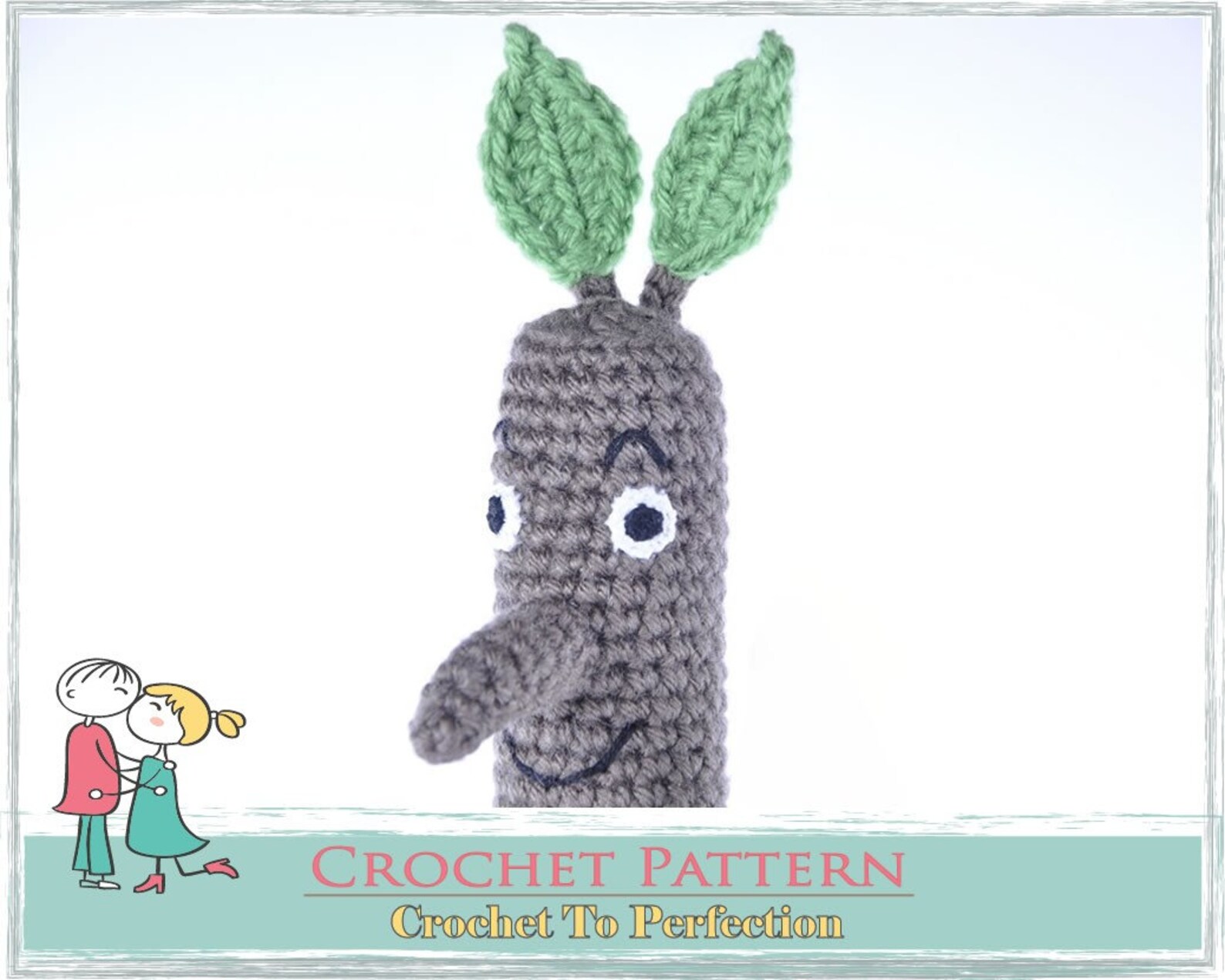 2 PDF FILES Amigurumi Pattern Inspired by Stickman Crochet - Etsy UK