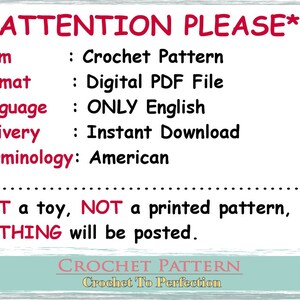 Amigurumi Pattern LARGE Beegu Pattern Crochet Pattern MOTHER Beegu Toy ...