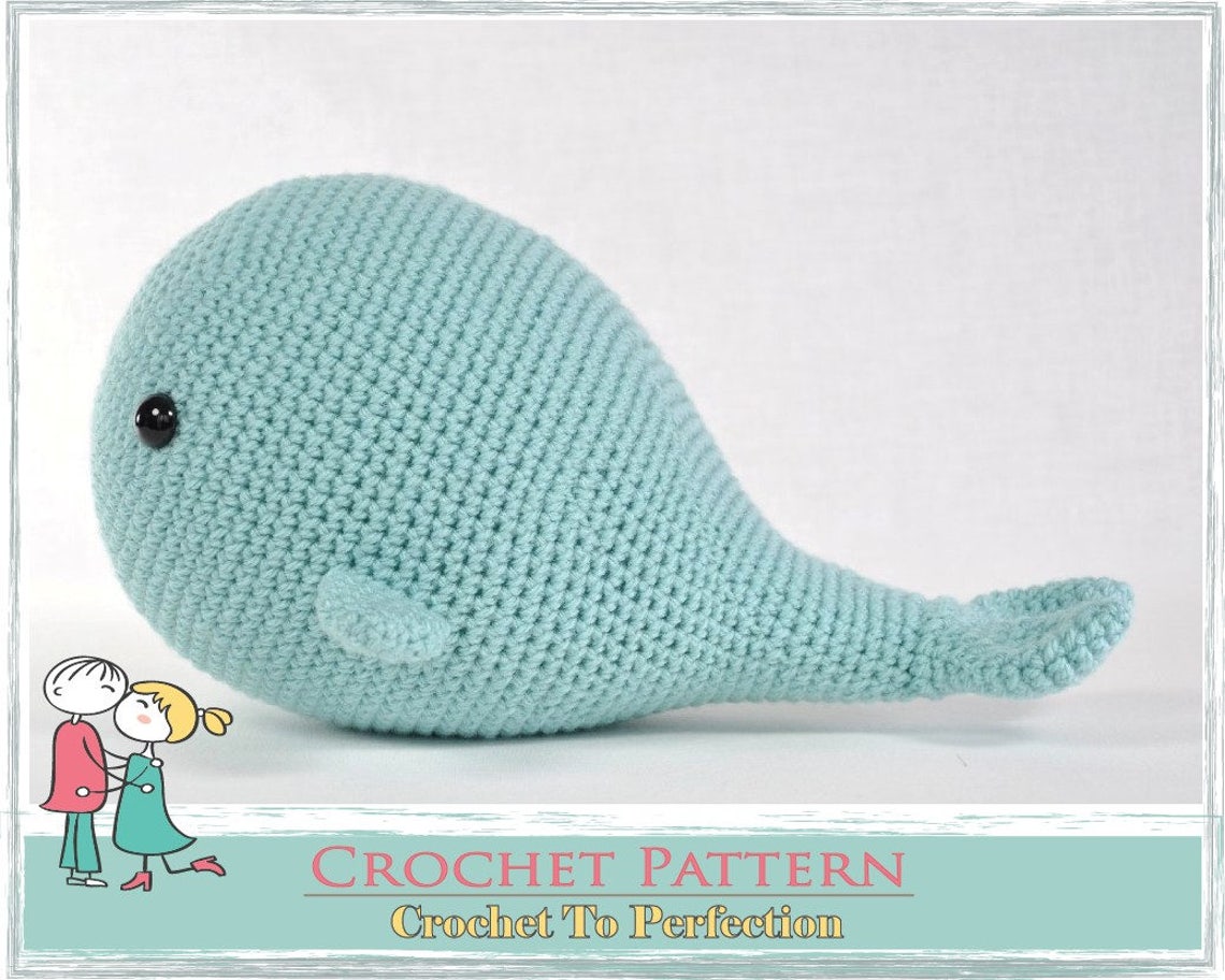 Amigurumi Pattern Whale Amigurumi Whale Pattern Crochet | Etsy