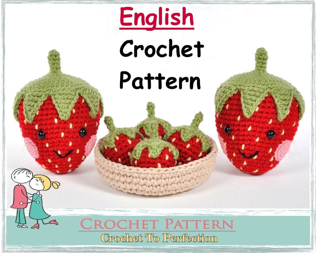 Amigurumi Pattern Strawberry Crochet Amigurumi Pattern Amigurumi ...