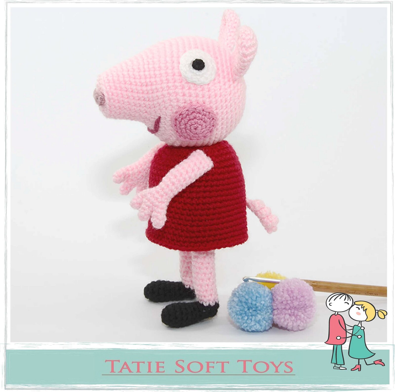 Amigurumi Pattern Peppa Pig Crochet Pig Pattern Peppa Pig | Etsy