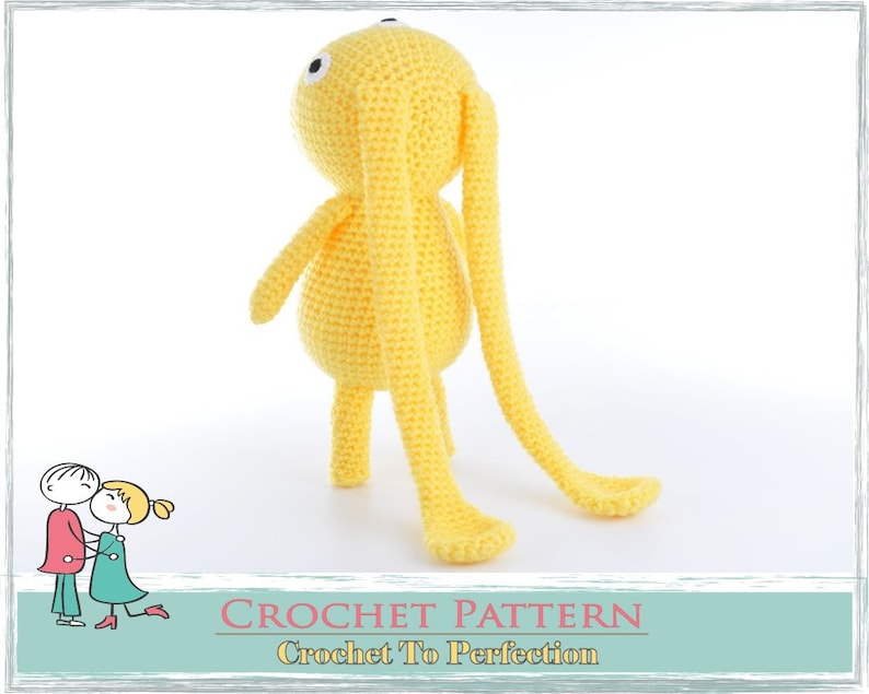Amigurumi Pattern BABY Beegu Alien Toy Crochet Pattern - Etsy UK