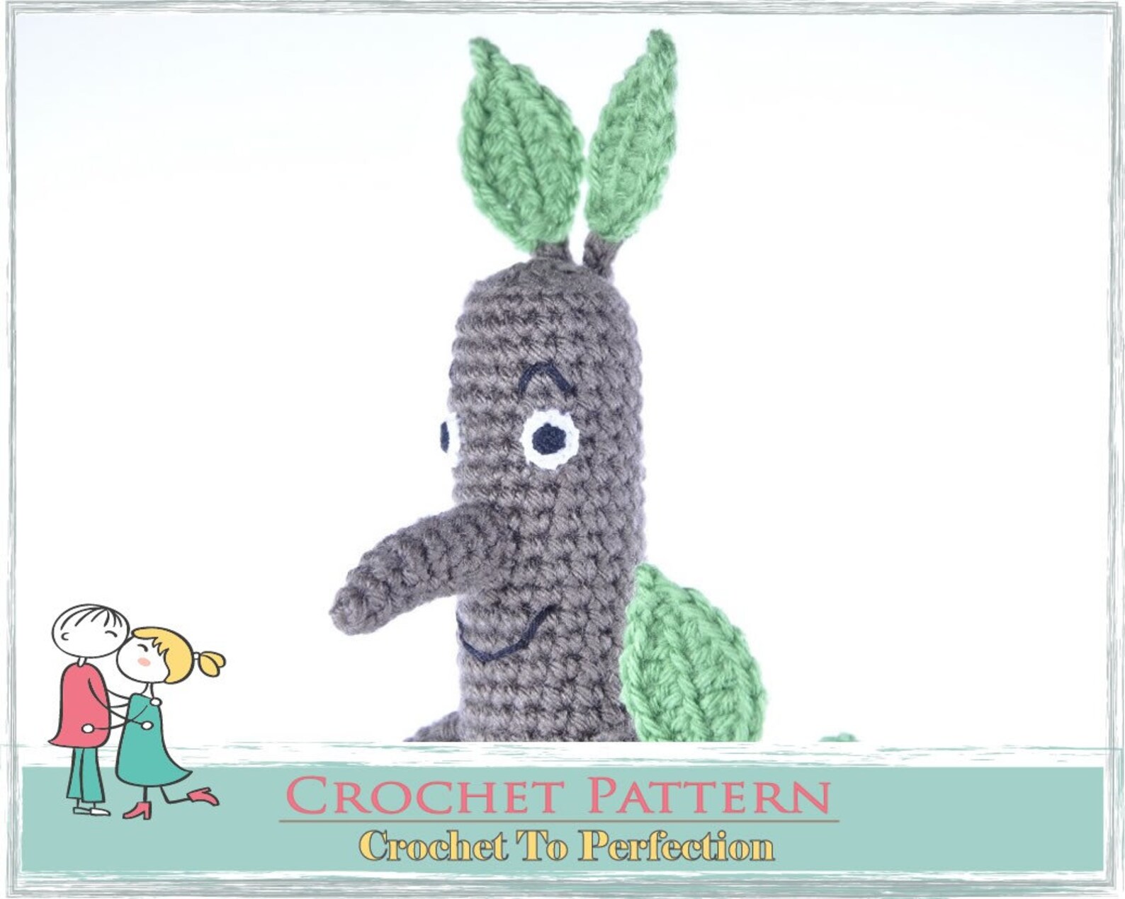 2 PDF FILES Amigurumi Pattern Inspired by Stickman Crochet - Etsy UK