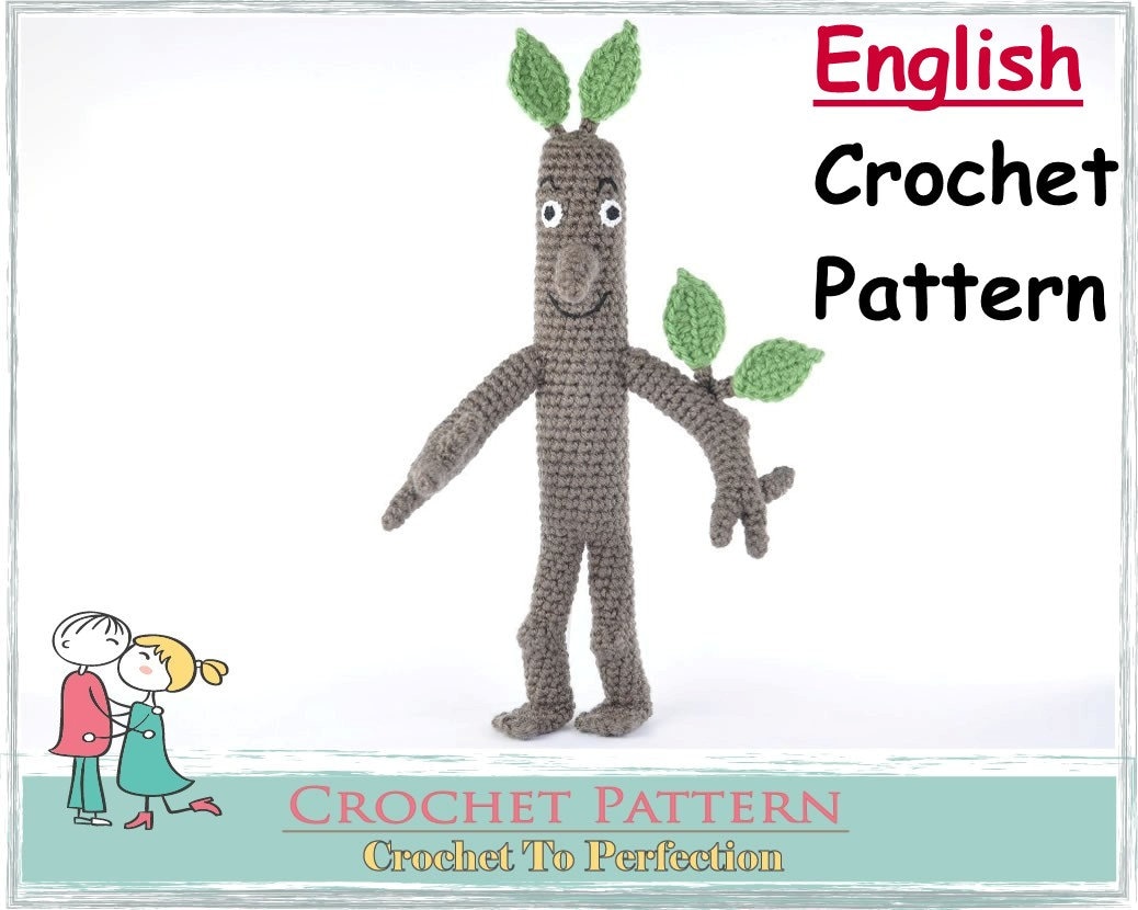 2 PDF FILES Amigurumi Pattern Inspired by Stickman Crochet - Etsy UK