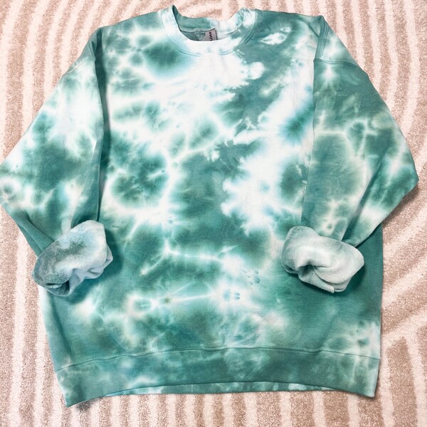 Tie Dye Crewneck Etsy