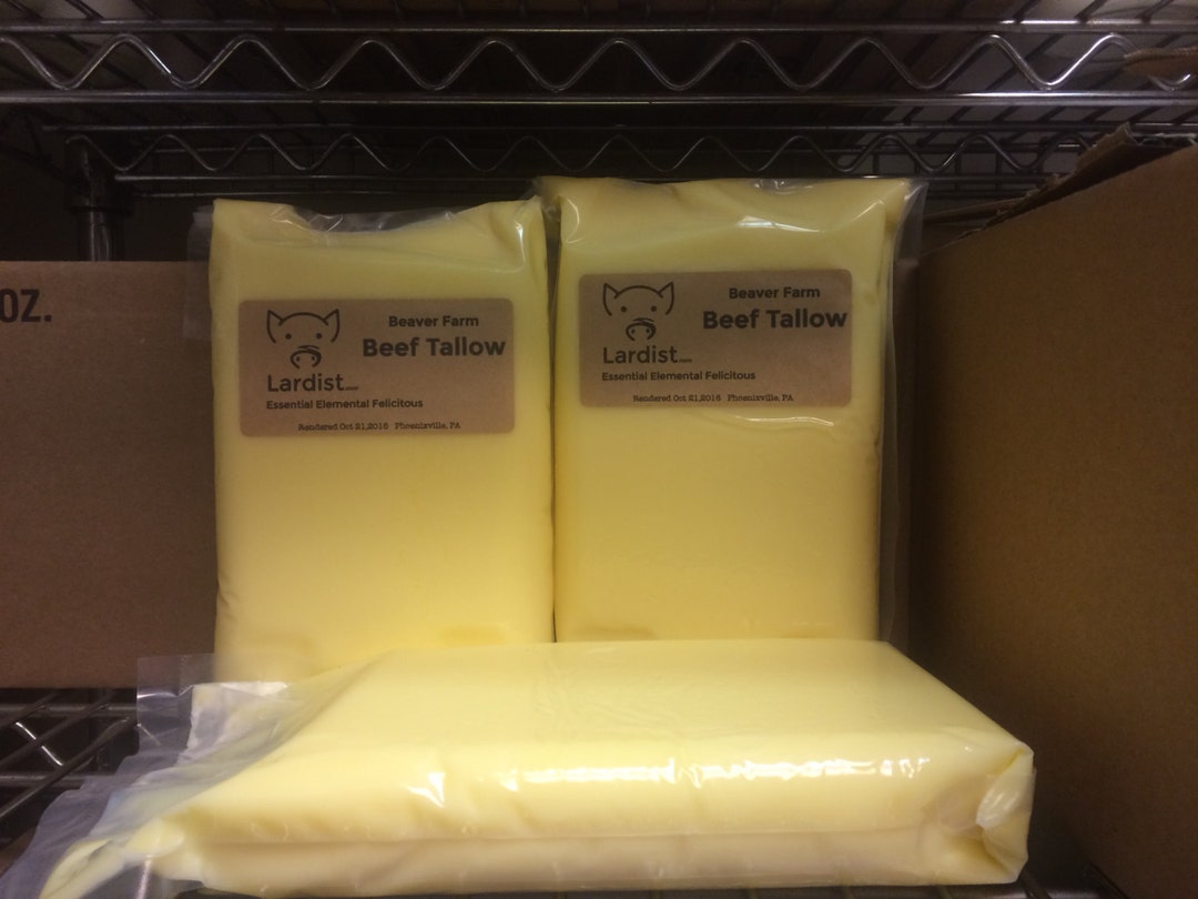 Grass Fed, Yellow Suet Tallow - Etsy