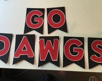 Go Dawgs | Etsy