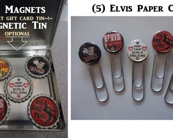 Elvis Presley Magnets - Etsy