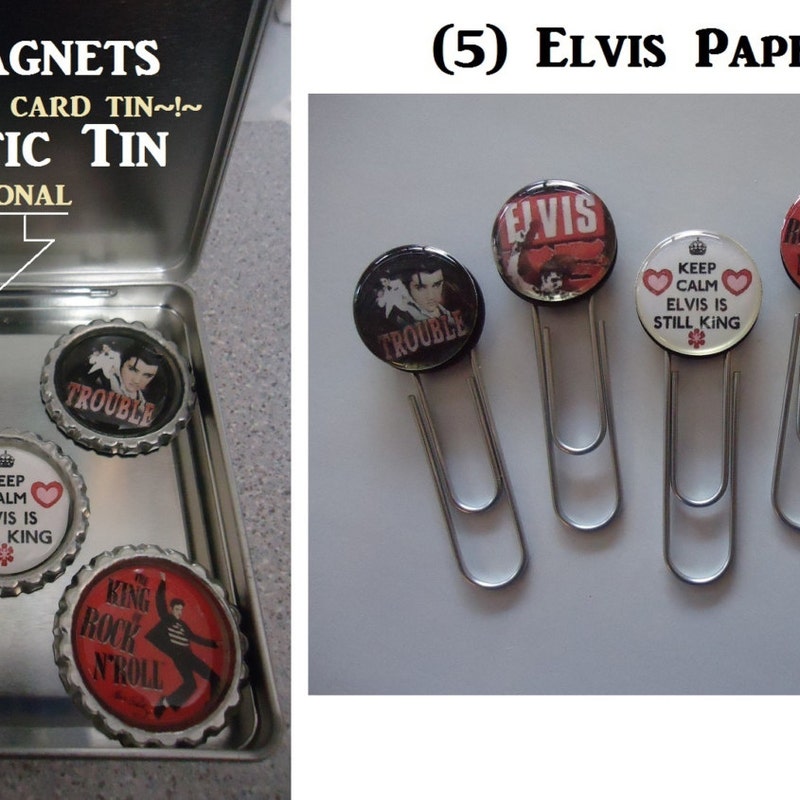 Elvis Presley Fridge Magnet - Etsy
