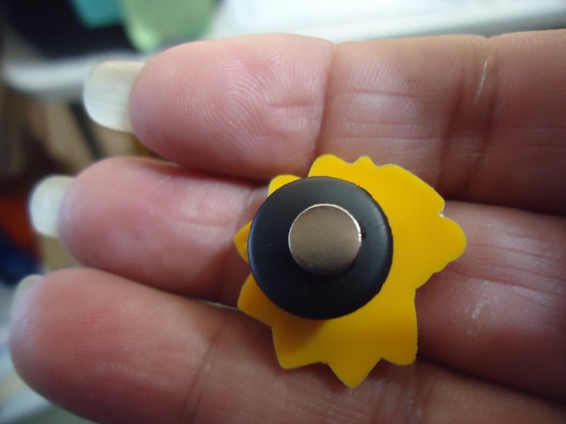 Kitty Cat Frig Magnets Sweetest Magnets Hang Childrens Artwork - Etsy