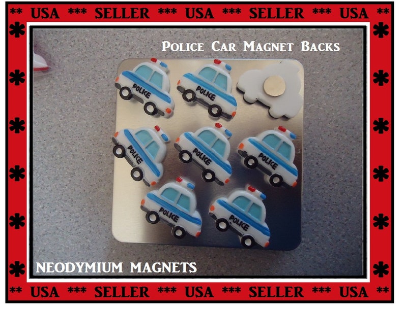 EMT Ambulance Magnets Police Car Magnets Policeman Gifts - Etsy