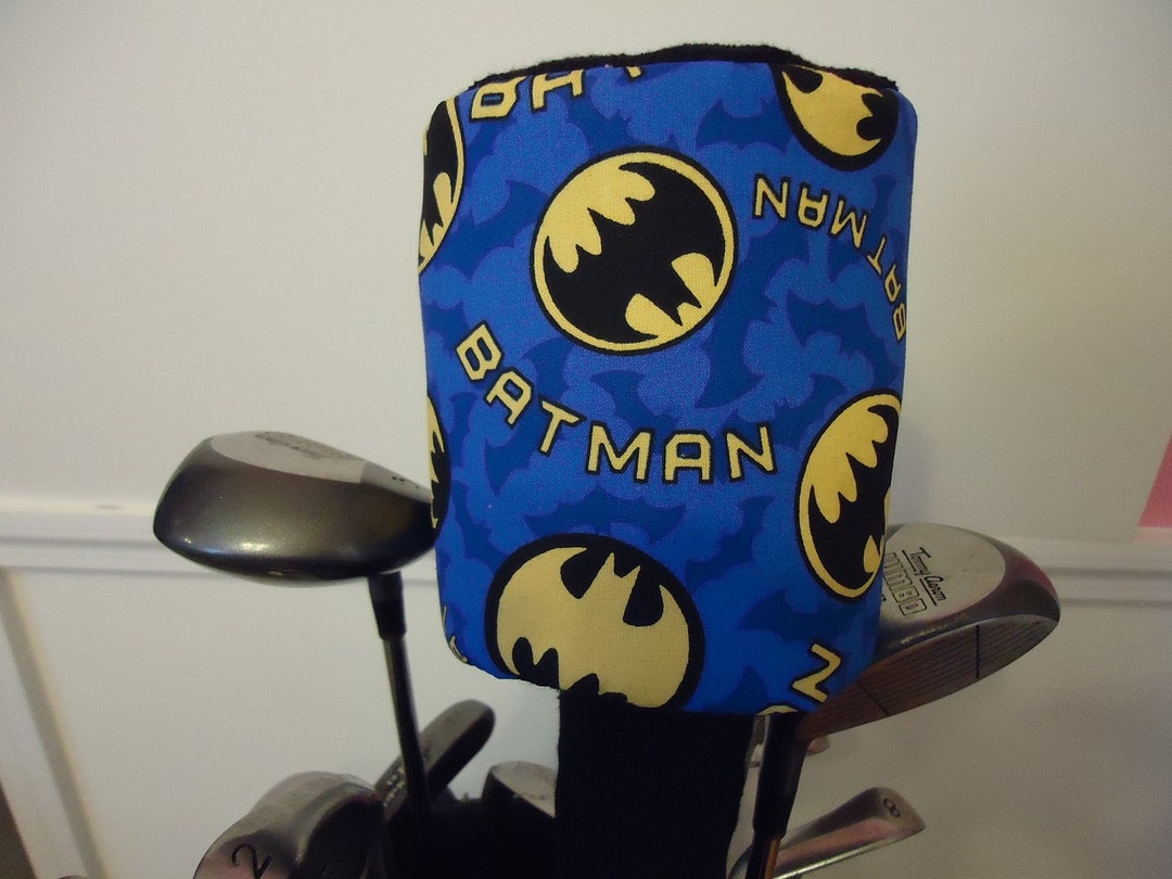 Batman Golf Headcover Custom Made Golf Headcover Fits #1 Large Size Can ...