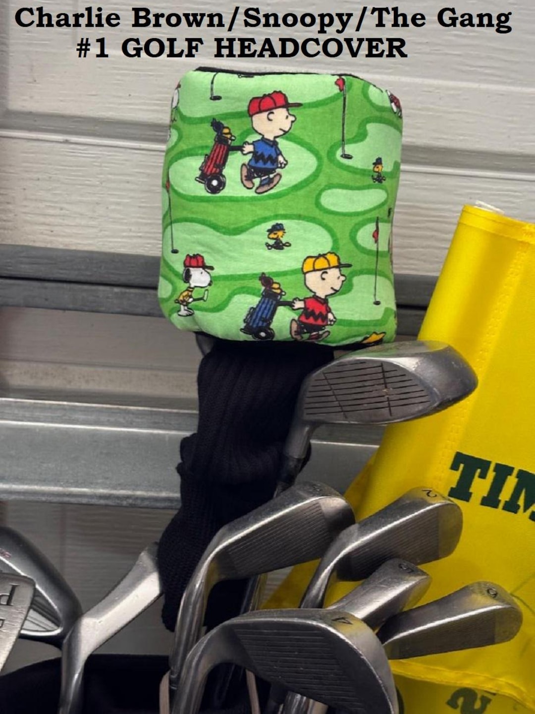 Charlie Brown Snoopy Golf Headcover Custom Made OR Snoopy Golf Eyeglass ...