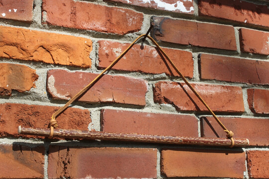 Sassafras Stick, Macrame Hanger, Scarf Holder, Jewelry Organizer, Wall ...